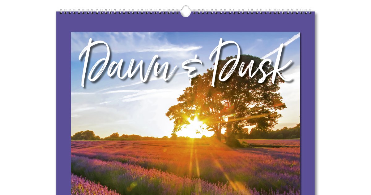 Dawn & Dusk Promotional Wall Calendar | Brunel Promotions