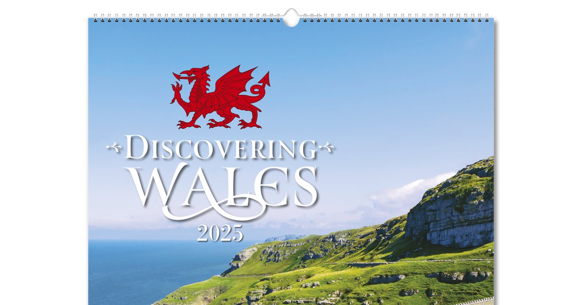 Discovering Wales Promotional Wall Calendar | Brunel Promotions